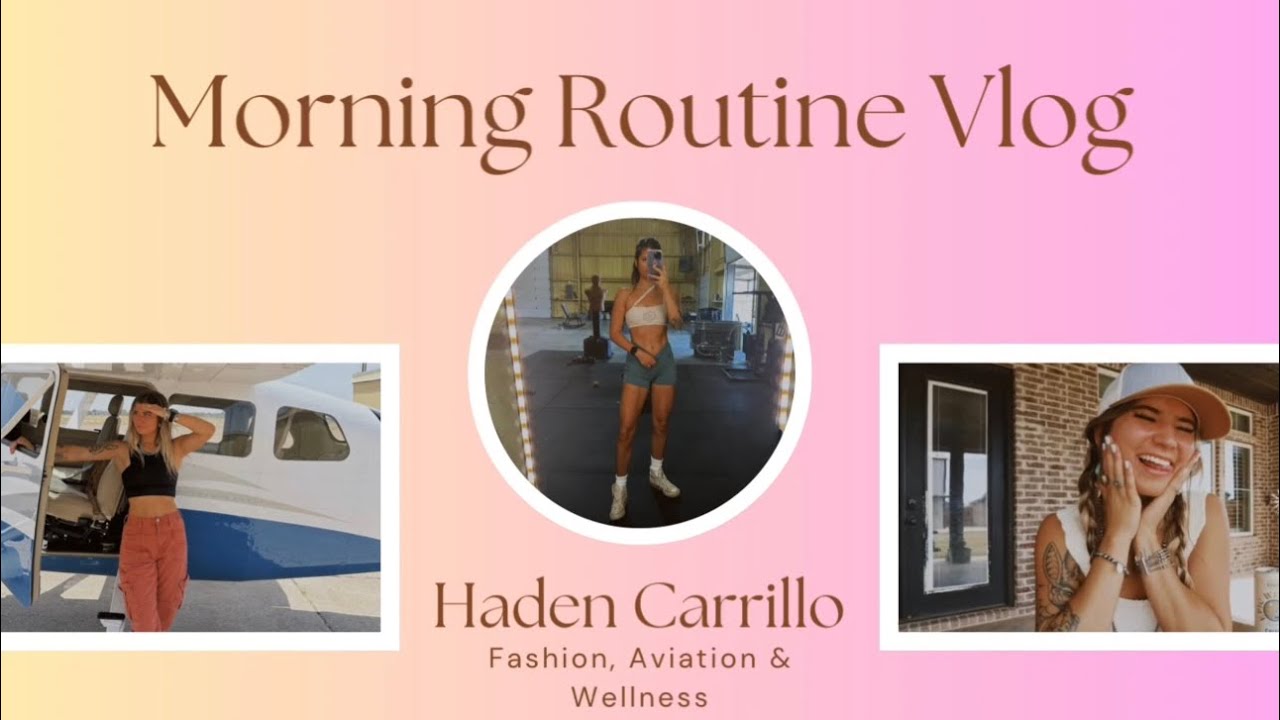 Morning Routine Vlog + Sunday prep!! - YouTube