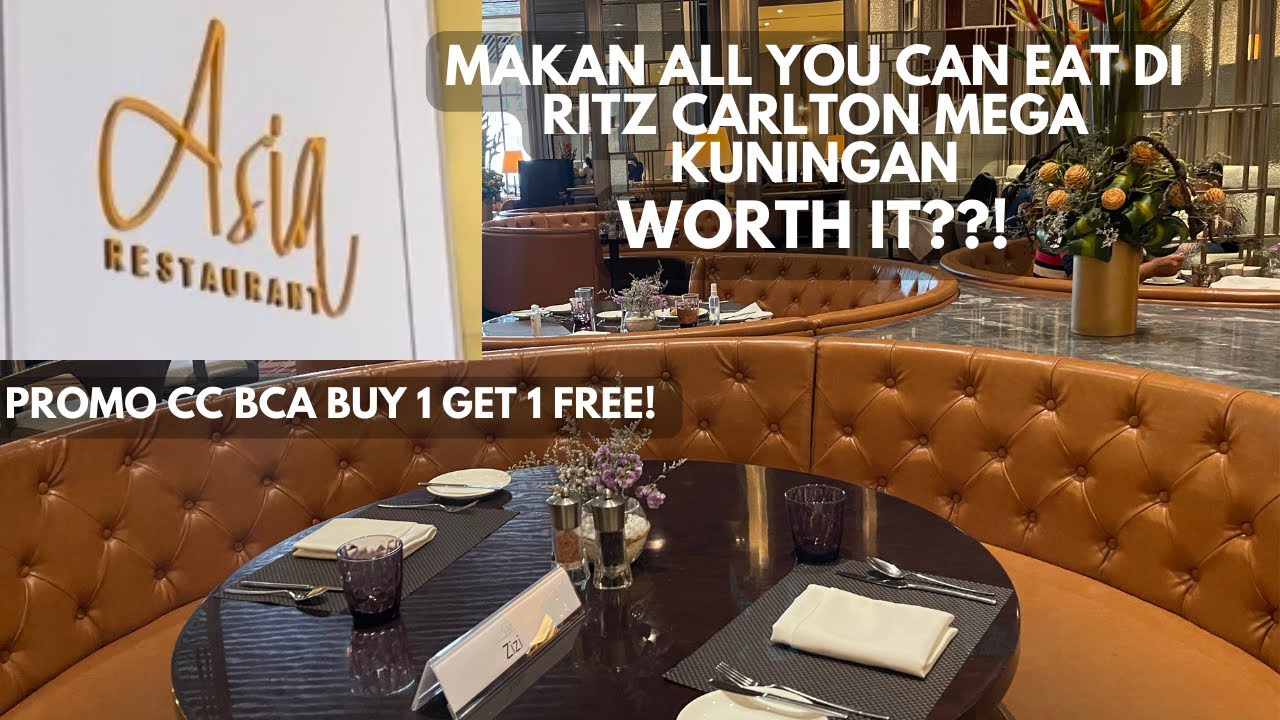 MAKAN ALL YOU CAN EAT DI RITZ CARLTON MEGA KUNINGAN WORTH IT?!! - YouTube