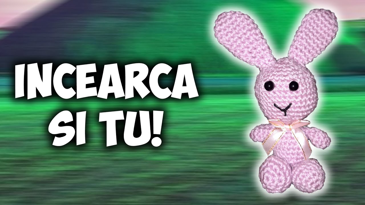 MINI IEPURAS Croșetat - YouTube