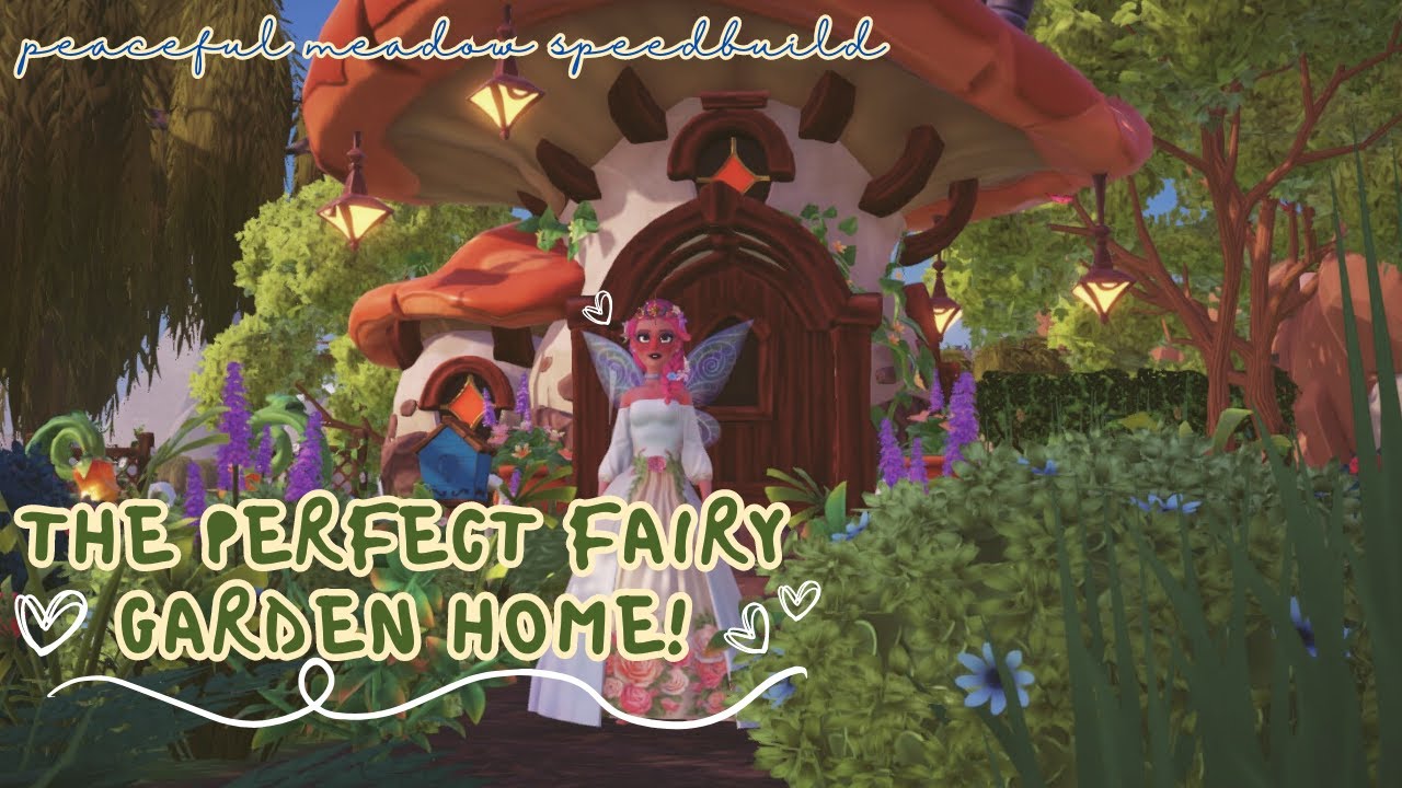 COTTAGECORE meets FAIRYCORE! Overgrown! Soooo many plants! 🏰 Mushroom ...