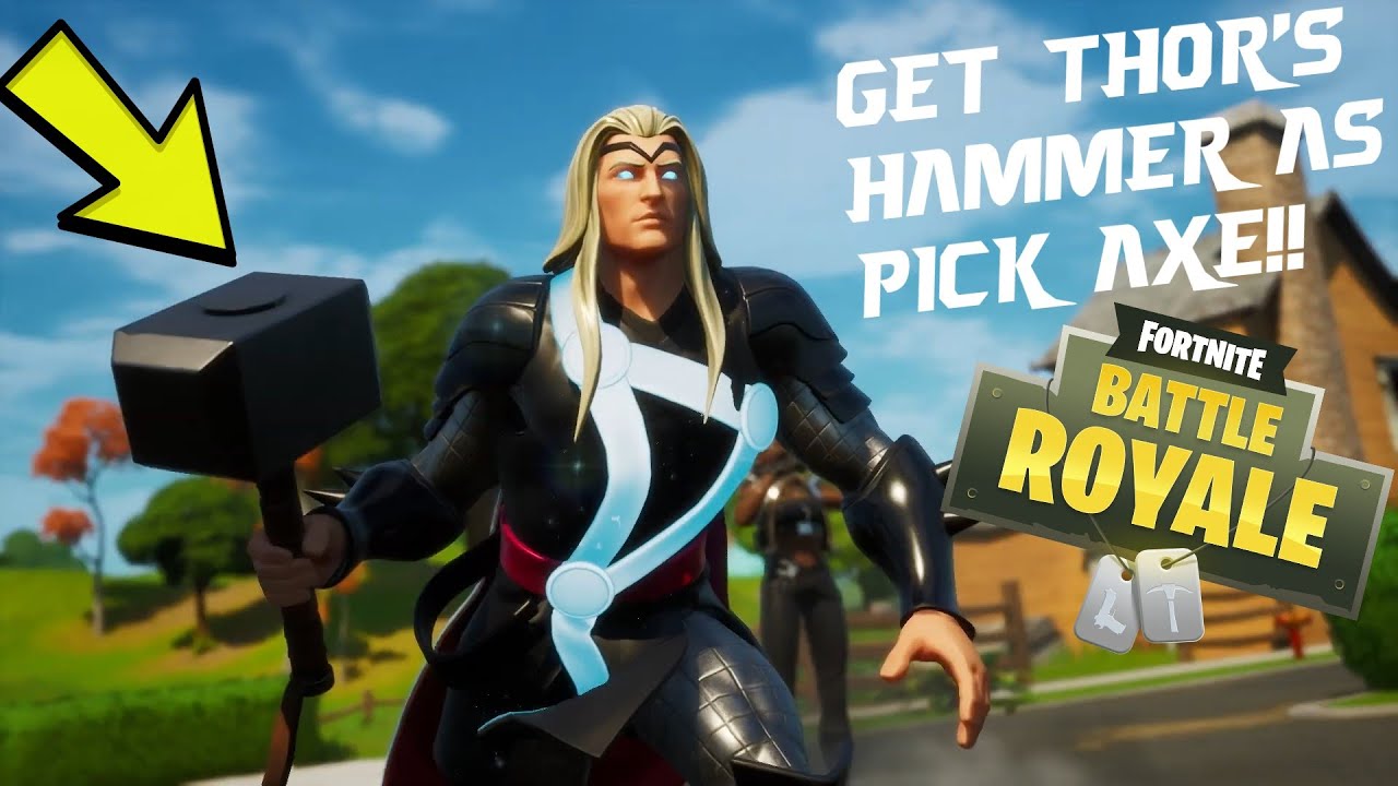 "Prove your worth by picking up Mjolnir as Thor" PICKAXE | HINDI ...