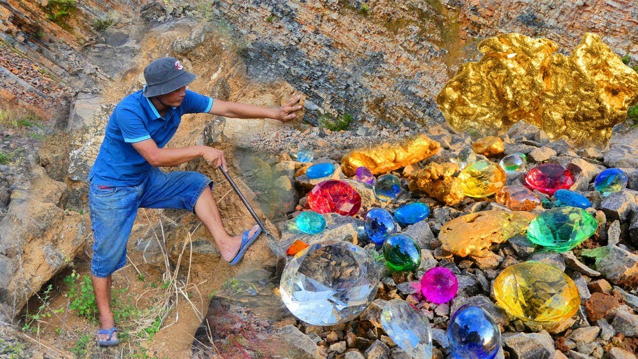 Strange gems! And gold I dug such agate with eyes and lines. - YouTube