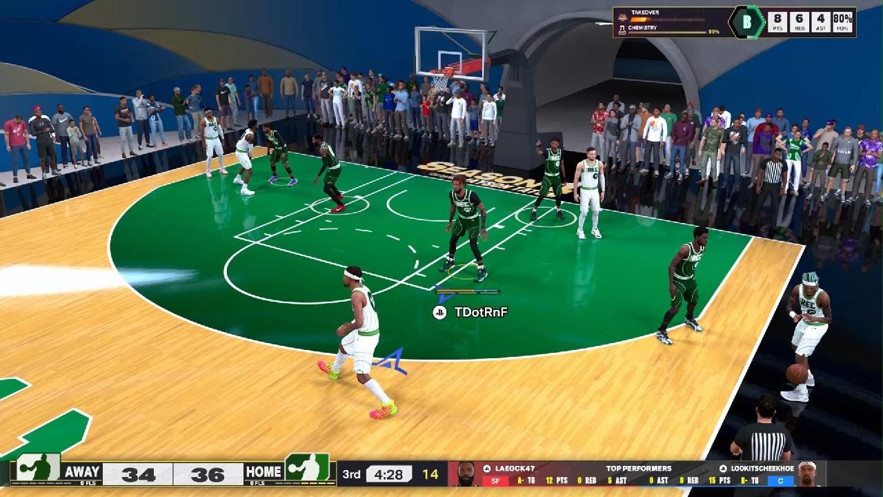 NBA 2K25 10.5 2nd Half - YouTube