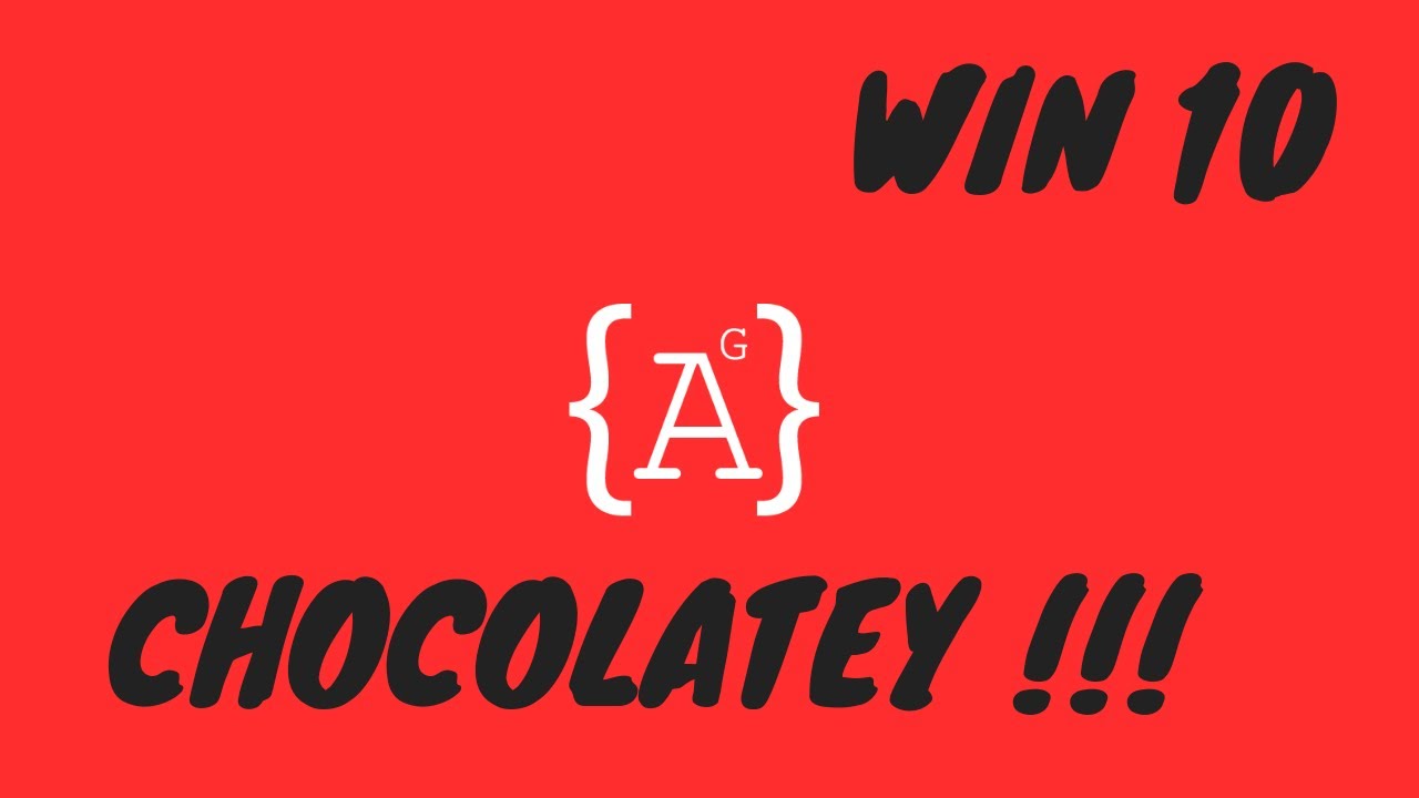 How to install Chocolatey on Windows 10 - YouTube