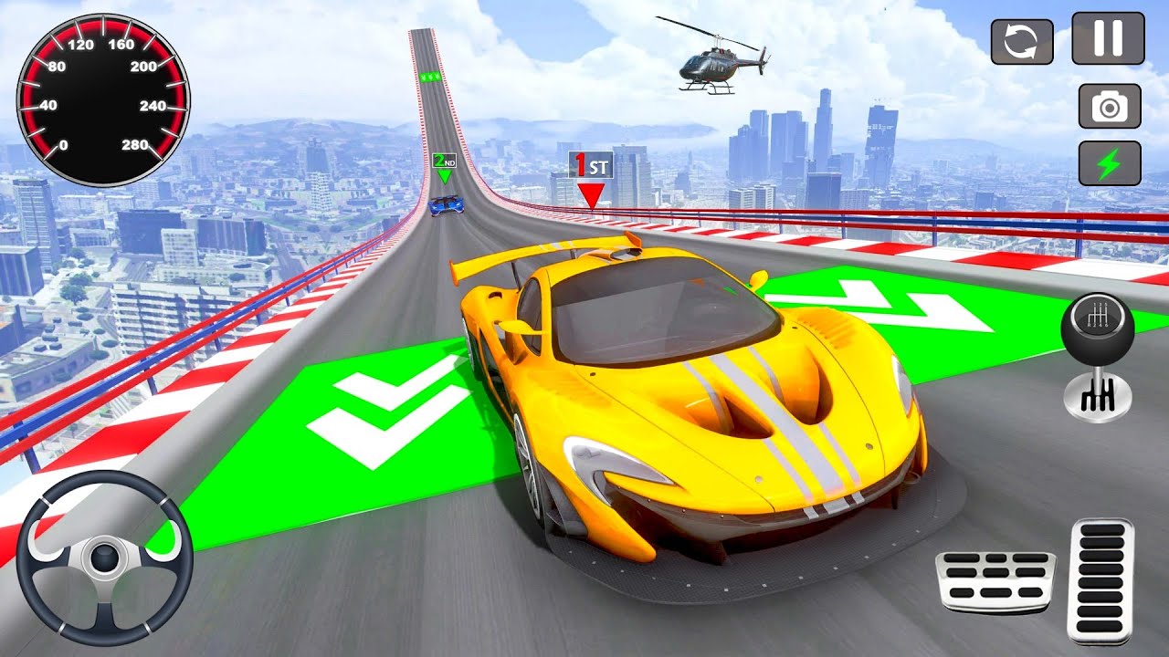 Car Race Master Stunt Racing / Death Race / Impossible Sports Car ...