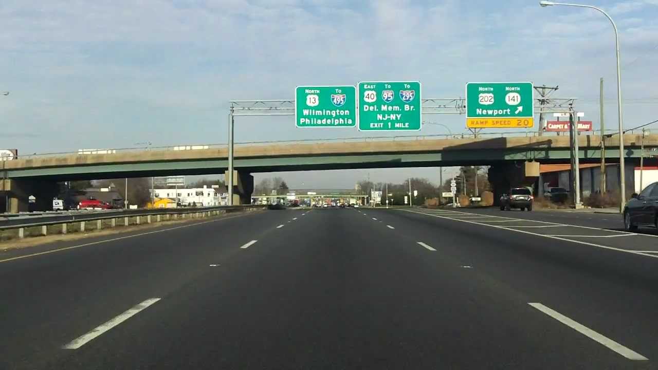 Dupont Highway (US 13 from DE 141 to I-495) northbound - YouTube