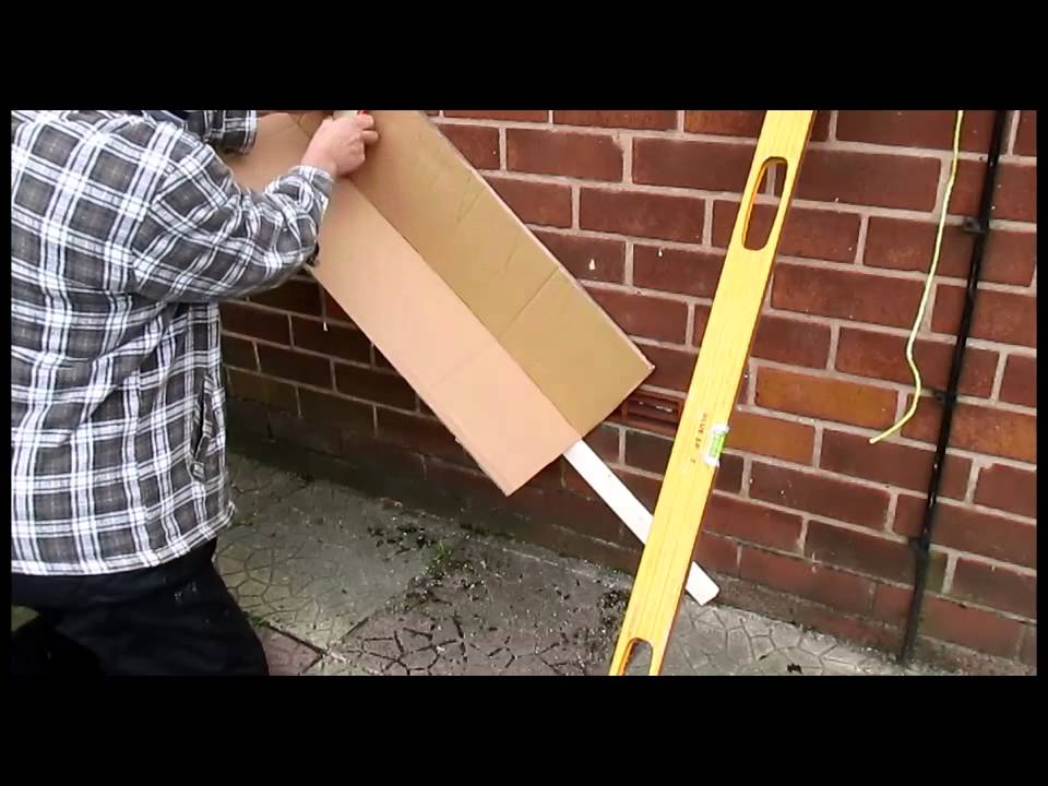 how to mark out step flashing - YouTube