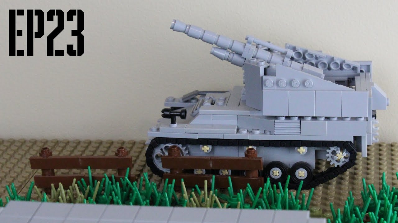 LEGO Battlefield 5: Building DDAY The Invasion of Normandy EP 23: Flak ...