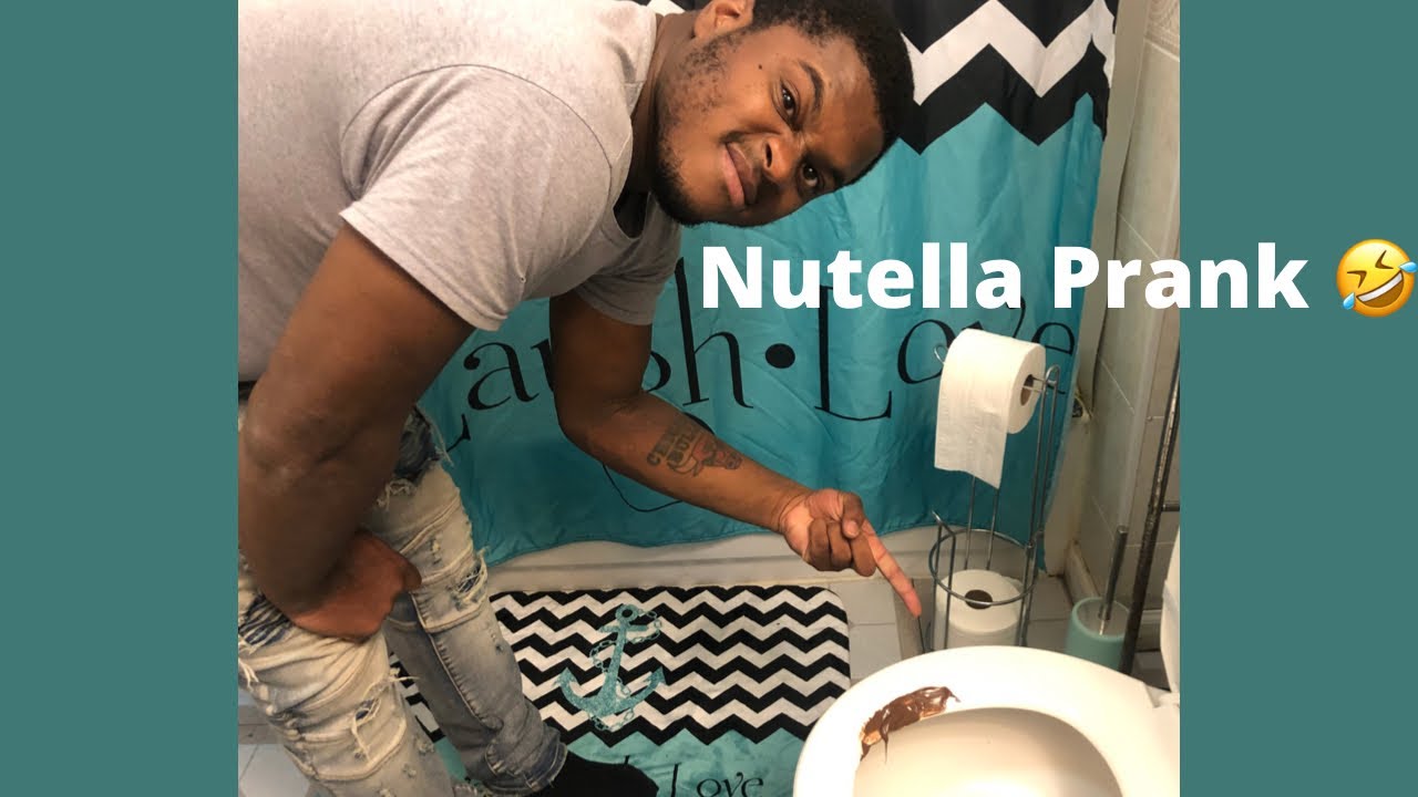 Poop prank in the bathroom 🤣 💩 - YouTube