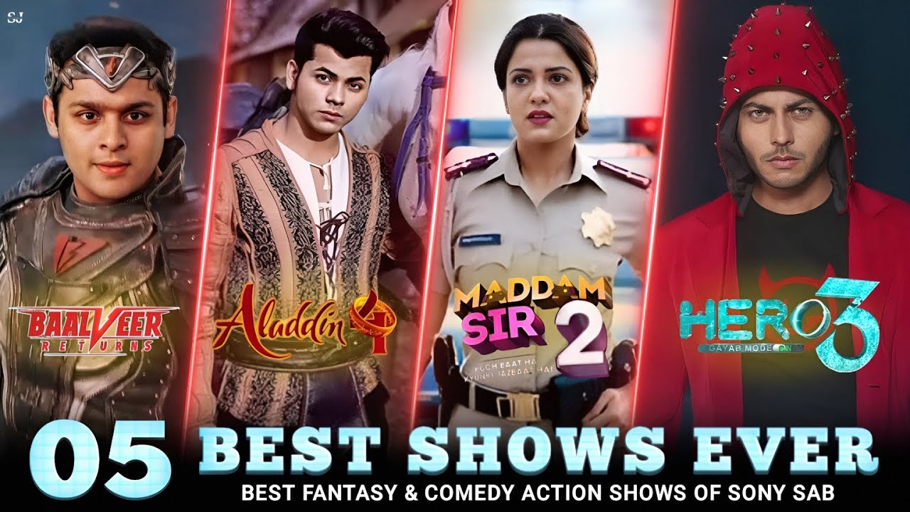 Top 5 Best Indian Tv Shows Ever | Aladdin Season 4 | Maddam Sir Season ...