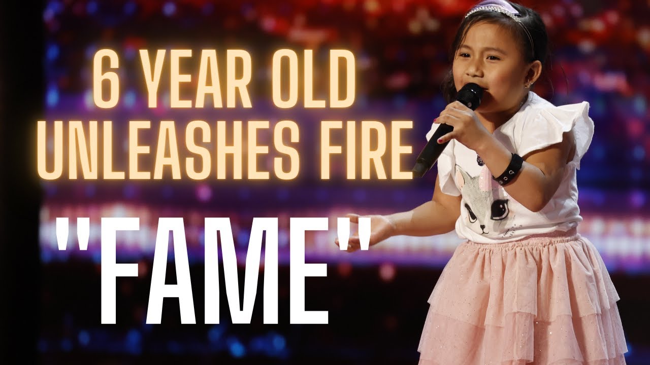 Adorable 6 Year Old from America's Got Talent Zoë Erianna UNLEASHES ...