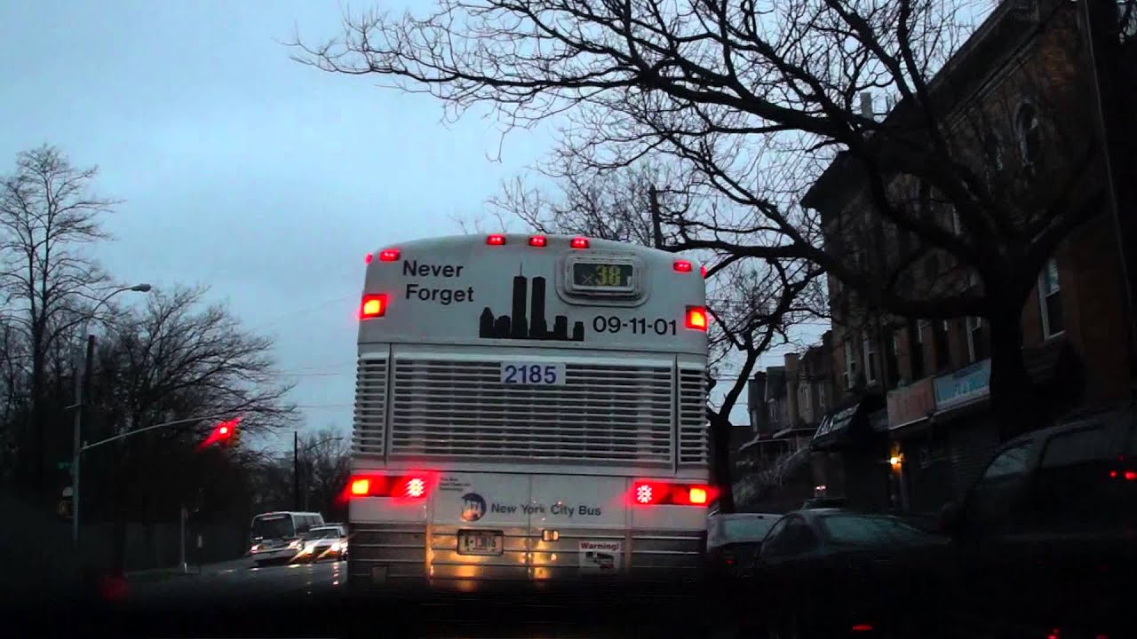 Tailing 2001 [MTA Regional Bus] Motor Coach Industries D4500 2185 Along ...