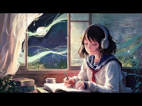 Lofi Chill Study Beats | Relaxing Background Music / night spring 【作業用BGM】 - YouTube
