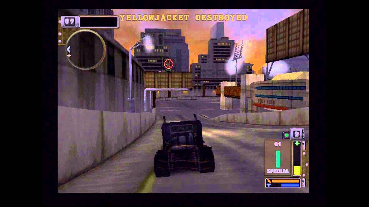 Twisted Metal Black; Darkside, Freeway - YouTube