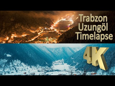 Uzungöl, Trabzon - Timelapse 4K
