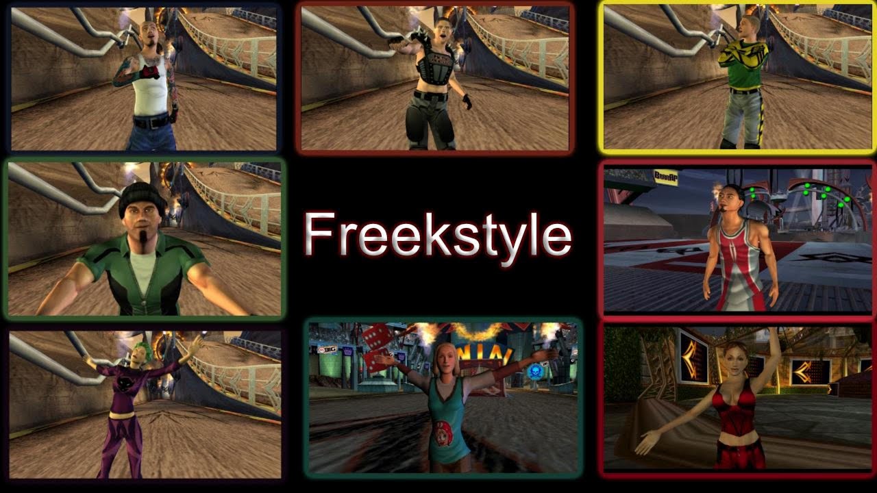 Freekstyle | Circuit Mode | All Characters Trash Talking - YouTube