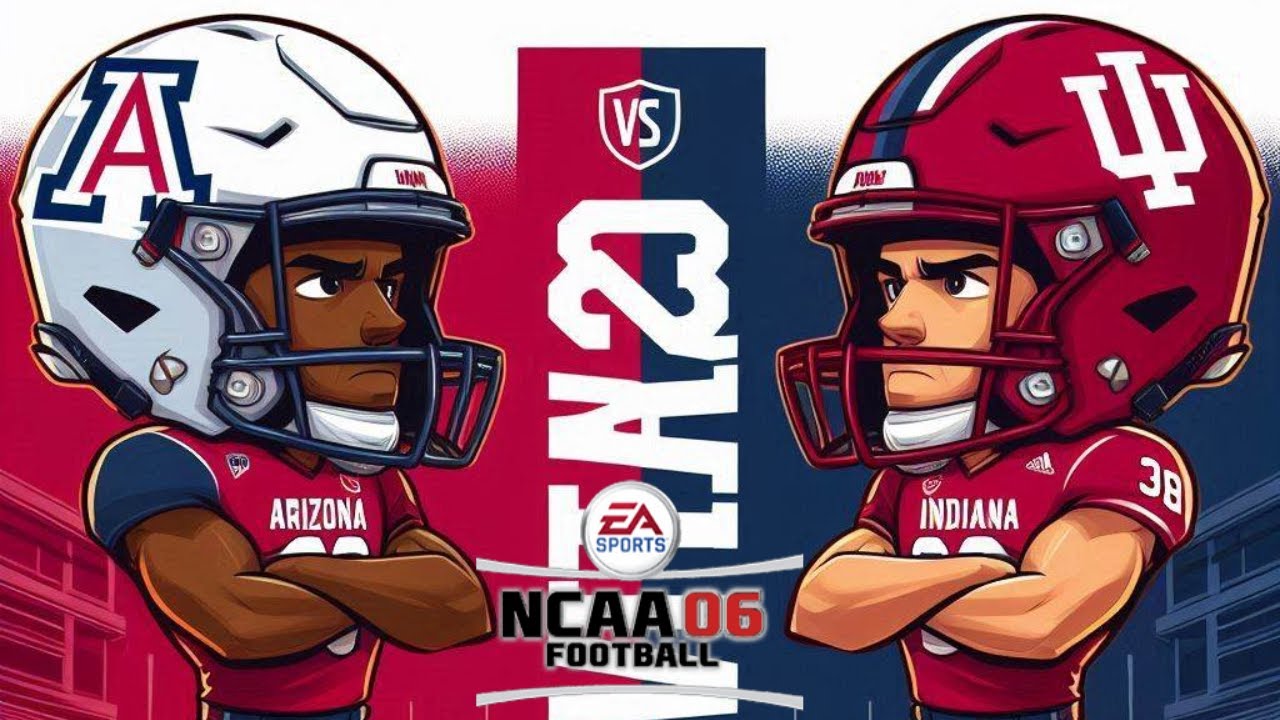 NCAA Football 06 | Arizona vs Indiana | Season 2 Week 7 Showdown - YouTube