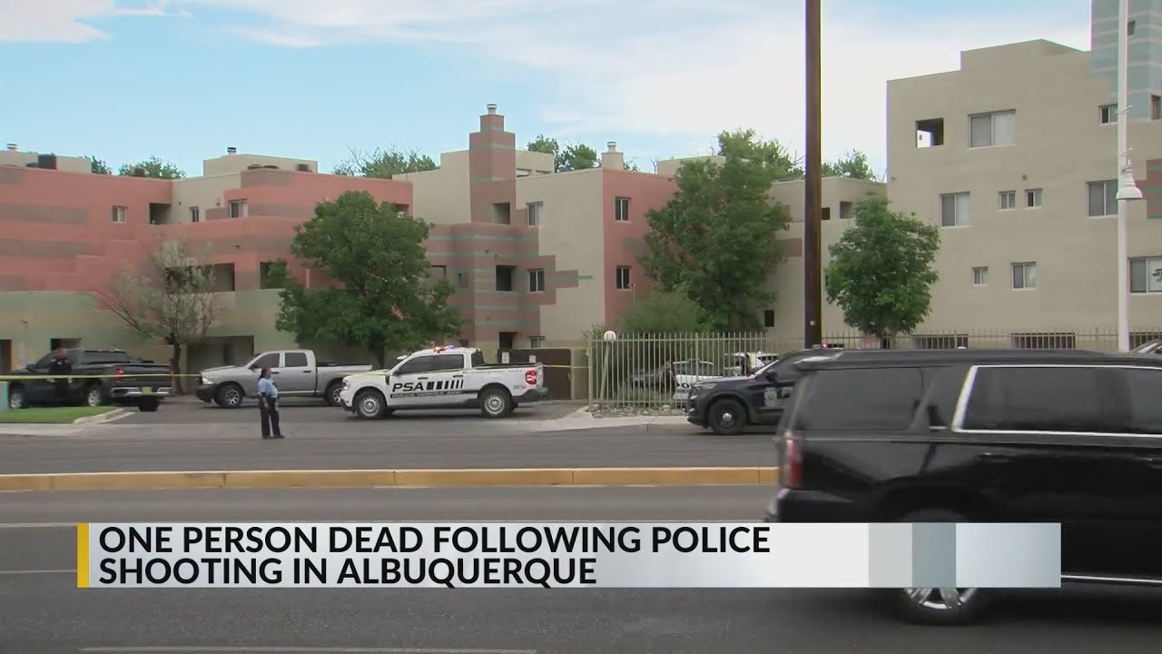 1 dead in police shooting in southwest Albuquerque - YouTube