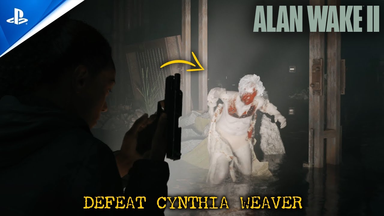Defeat Cynthia Weaver Taken Monsters Boss Fight | Alan Wake II - YouTube