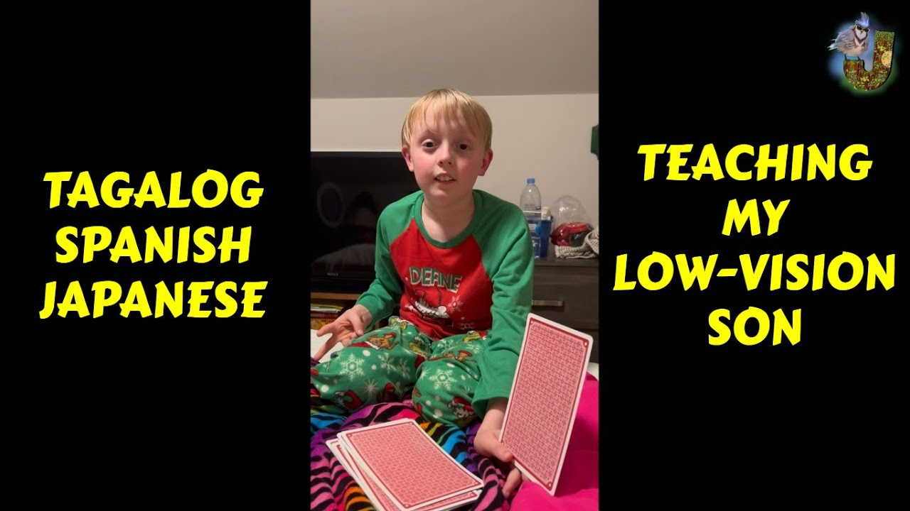 Tagalog, Spanish, and Japanese Languages. My Low-Vision Son is a Fast ...