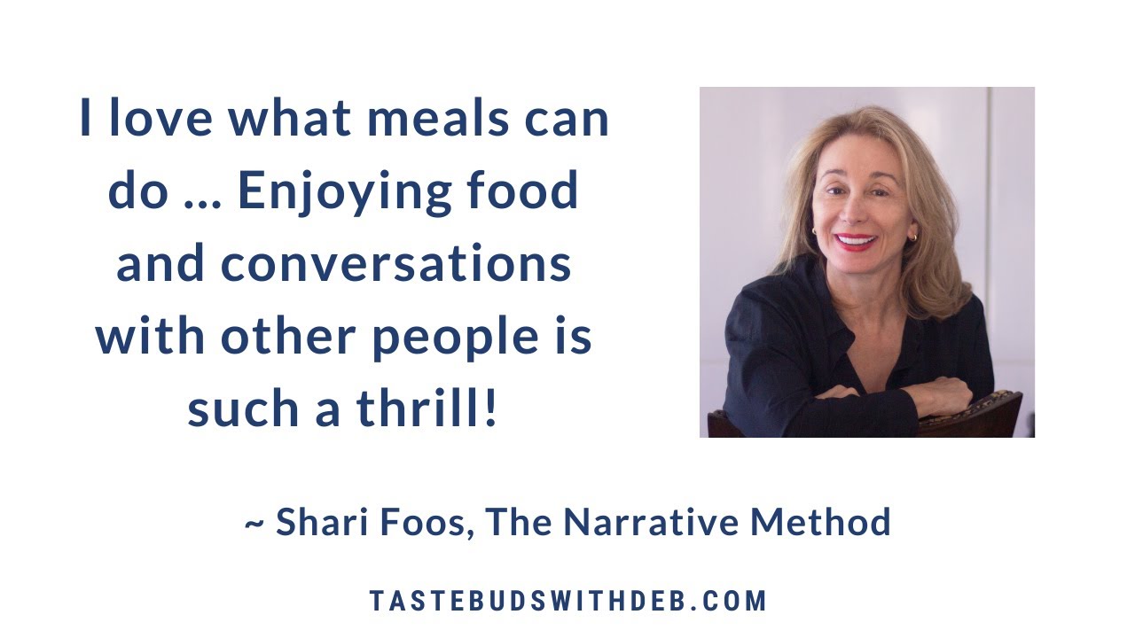 Shari Foos: The Narrative Method, Library Dinners & Cinnamon Surprise ...
