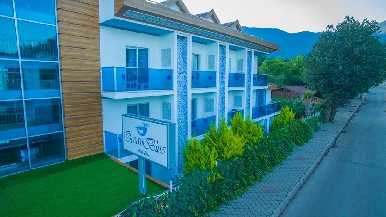 Ocean Blue High Class Hotel, Fethiye, Turkey - YouTube