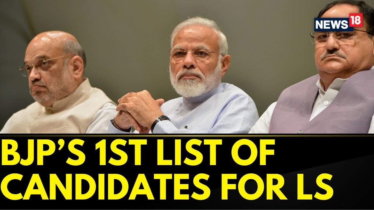 BJP Announces Its First List Of 195 Candidates For The Upcoming Lok ...