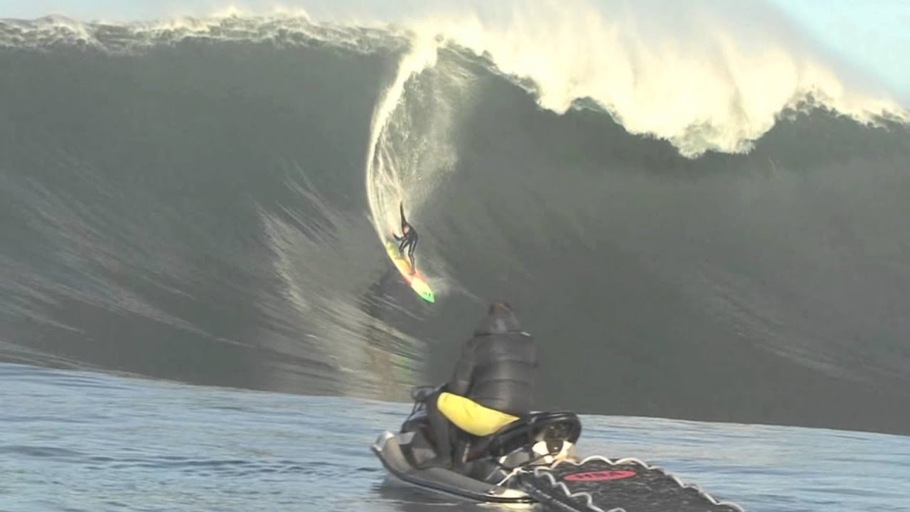 Ken Collins at Mavericks - Ride of the Year entry in the Billabong XXL ...