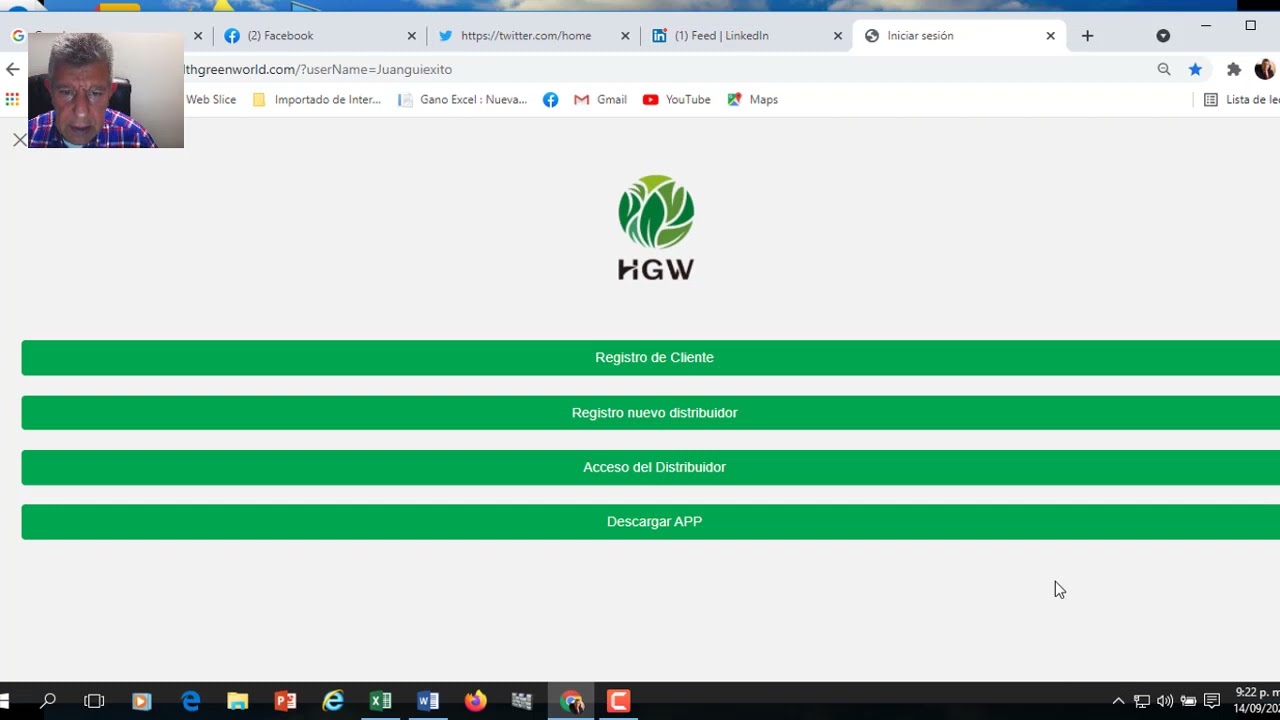 tutorial corto de Ingreso a oficina HGW - YouTube