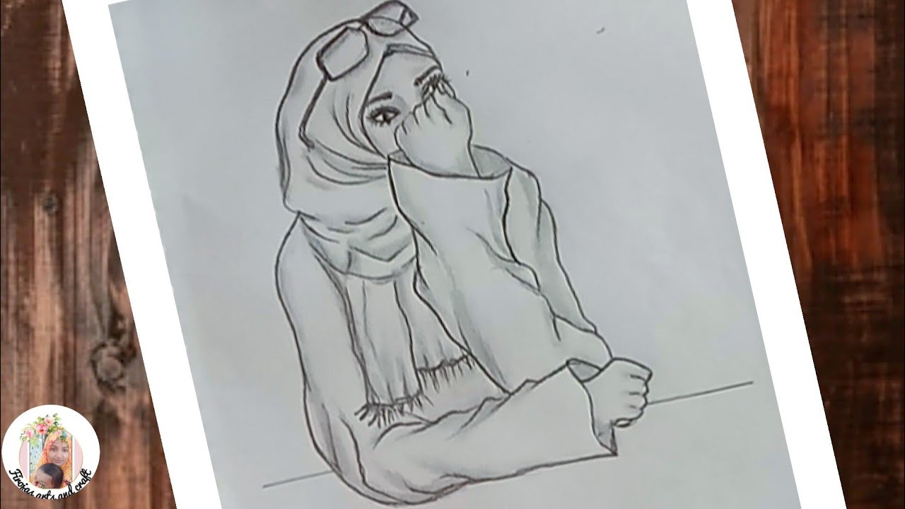 How to draw Muslim girl @FarjanaDrawingAcademy - YouTube