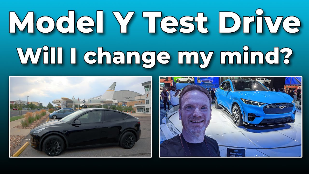 Can a Model Y Touchless Test Drive convince me to cancel my Mach-E ...