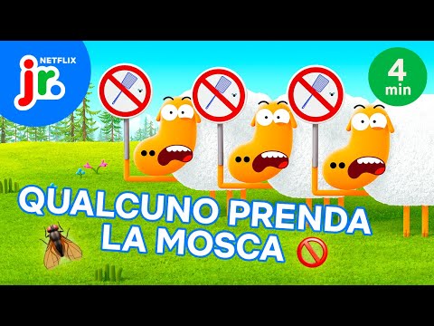 TRICO alla CACCIA della MOSCA 🪰🐑 Karate Sheep | Netflix Junior Italia