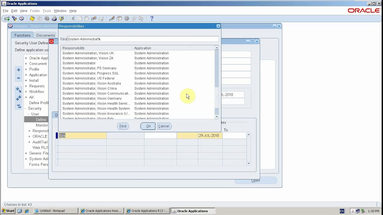 EBS Fundamental - Create User in EBS R12 - YouTube