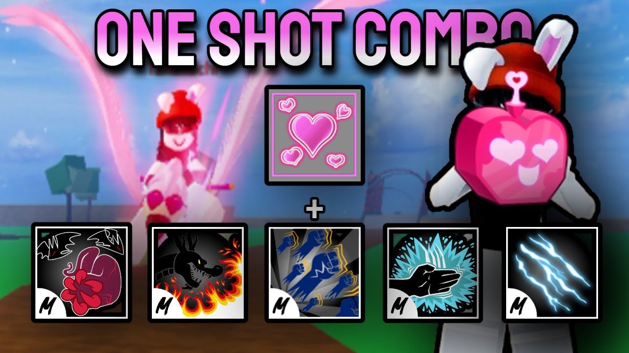 LOVE ONE SHOT COMBO WITH BEST MELEE | Blox Fruits | 30M Bounty - YouTube