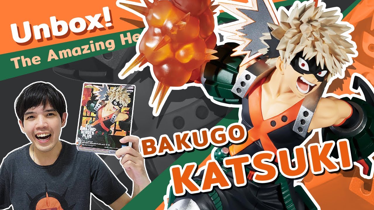 Unboxing! Figure 'Bakugo Katsuki' ( The Amazing Hero Plus Vol.4 ) - YouTube