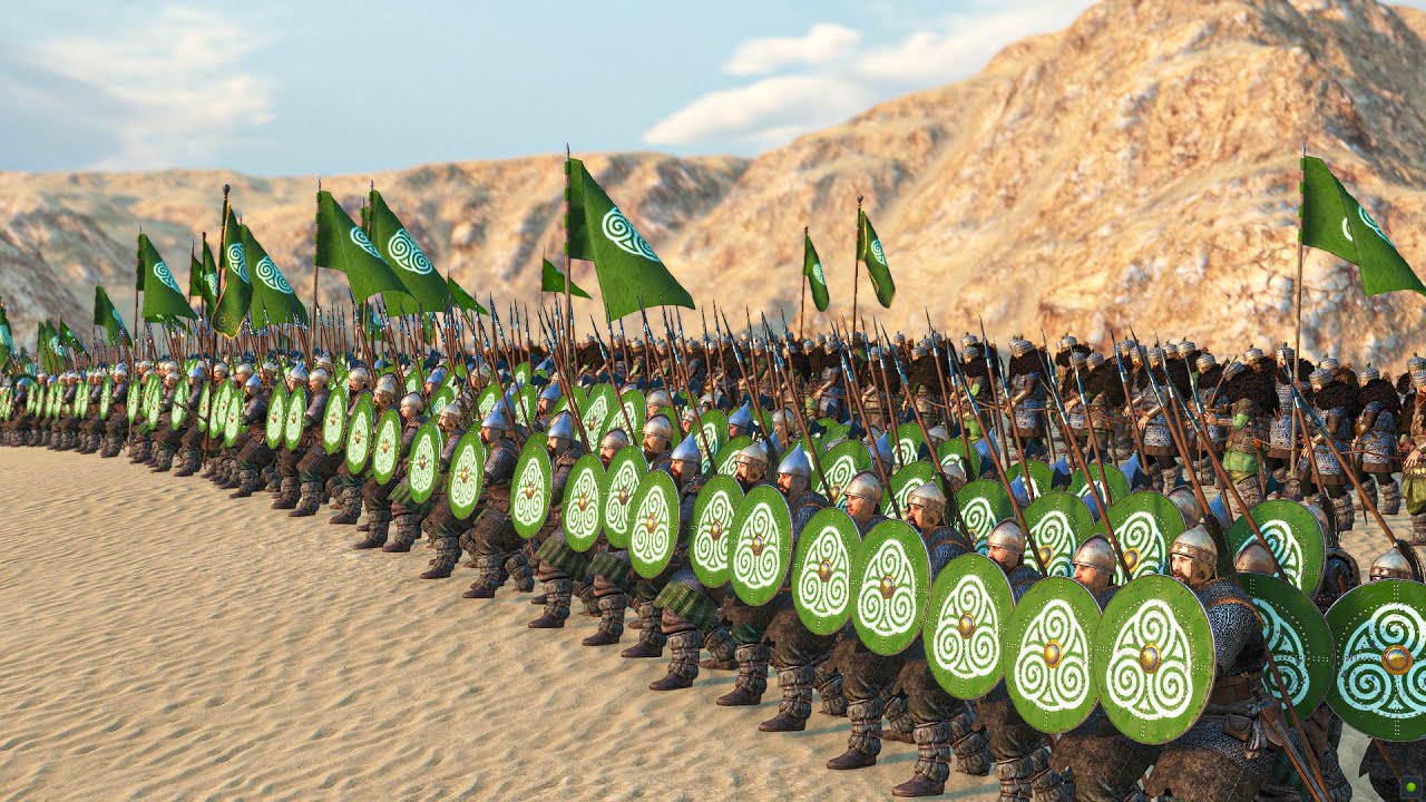 What Can the Battanian Army Do Against the Vikings? Epic Battle in ...