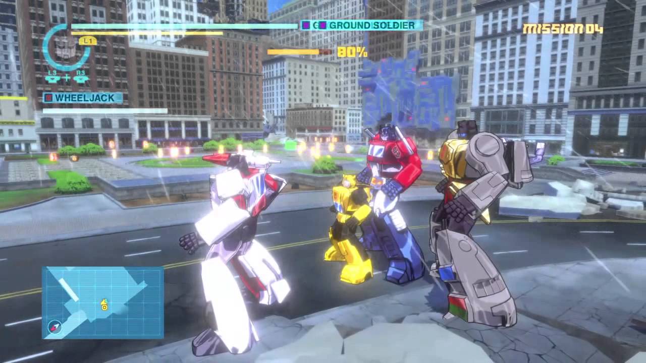 TFA Plays: Transformers Devastation Part 13 Menasor Boss Fight ...