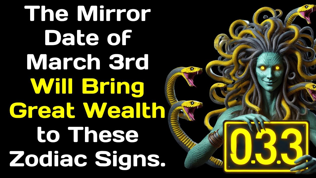 The Mirror Date of March 3rd Will Bring Great Wealth to These Zodiac ...