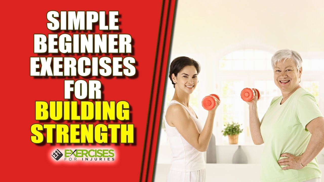 Simple Beginner Exercises for Building Muscle - YouTube