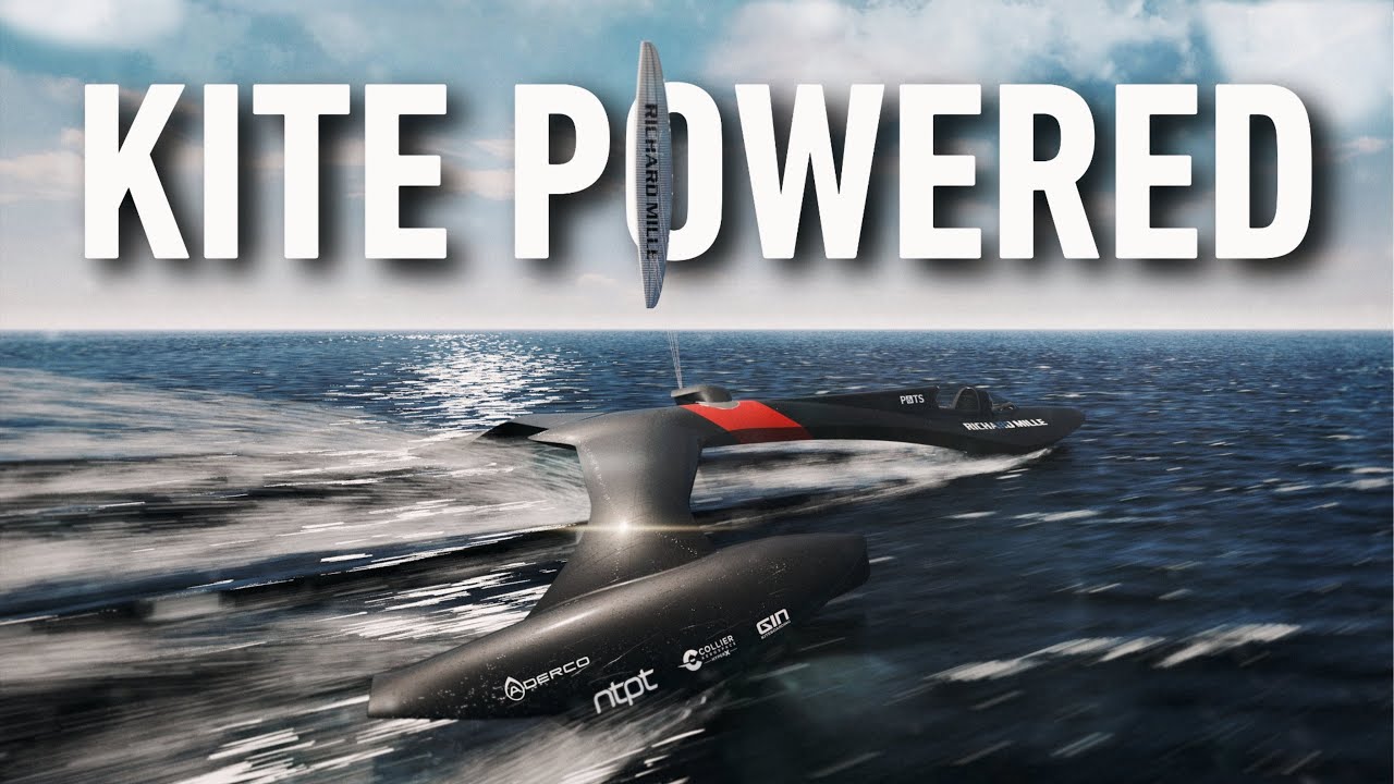 This High Tech Kite Powered Sailboat Just Broke a Speed Record - YouTube