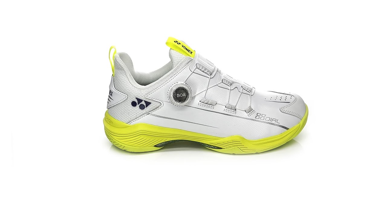 Yonex 88 Dial 2 White Lime Yellow - YouTube
