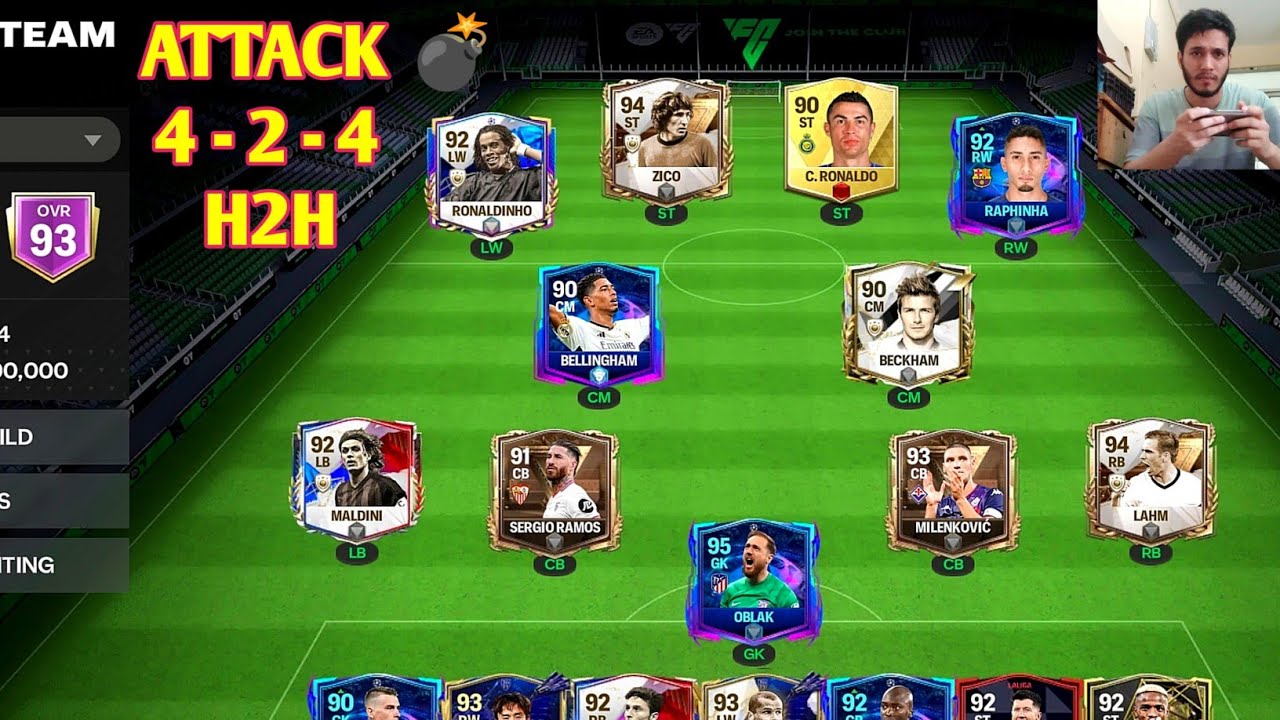 FC MOBILE 24 | GAMEPLAY H2H SOCCER - YouTube