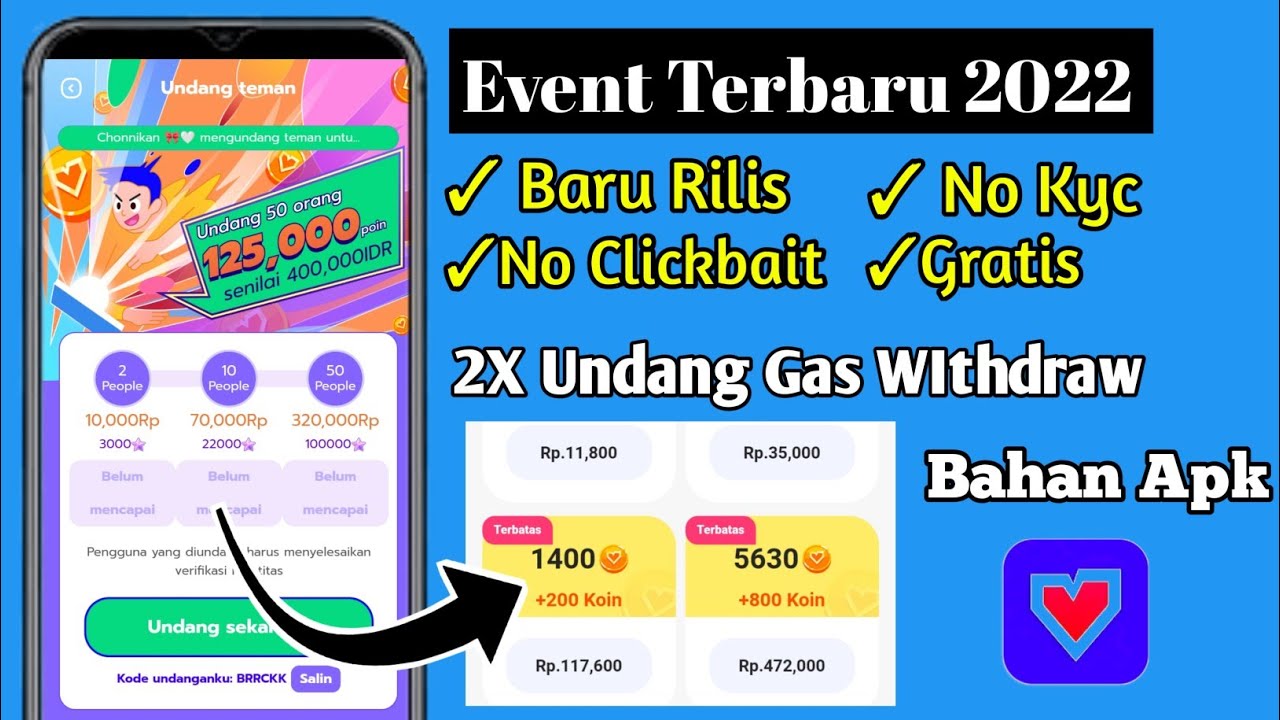 Event Aplikasi VOYA Terbaru Daftar VOYA Apk Cuan || Tanpa Deposit - YouTube