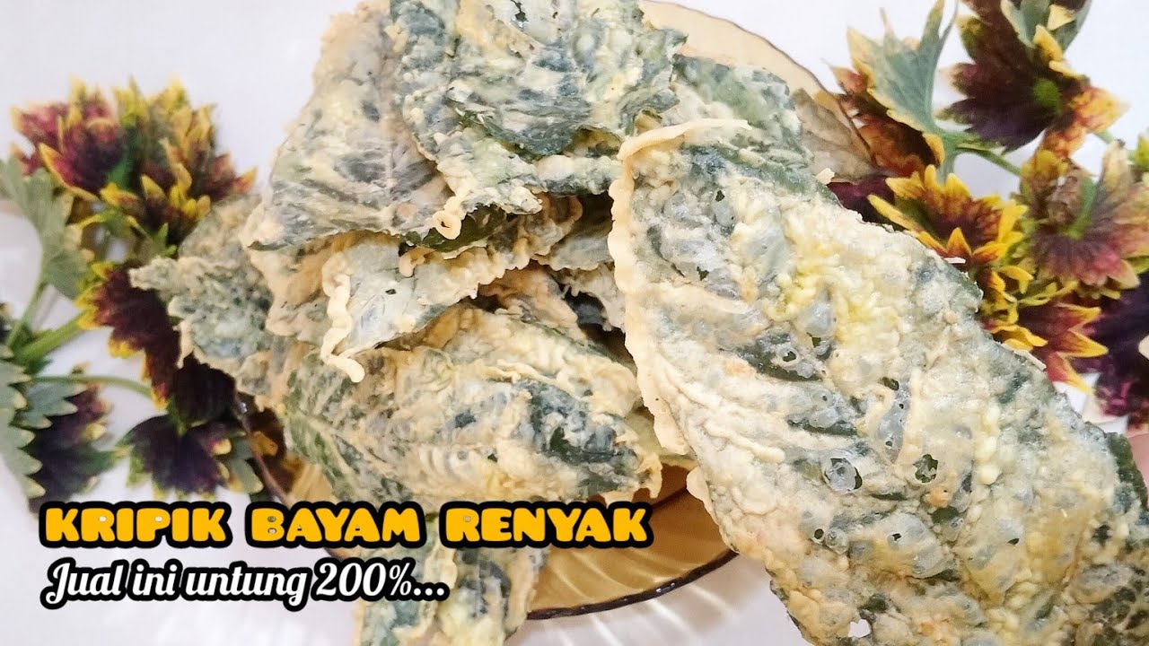 Ide Jualan Jual Ini Untung 200 Kripik Bayam Renyah Dan Tahan