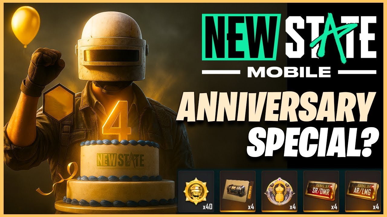 🔥 NEW STATE 4th ANNIVERSARY UPDATE? || ANY GOOD NEW? FREE REWARDS FOR ...