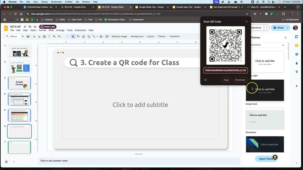 Just the Tech Tip: Chrome - QR Code Generator - YouTube