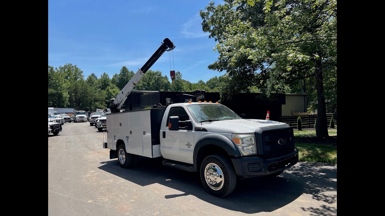 2012 Ford F-550, Diesel, New Engine, 4x4, 161k Miles, Product Tanks ...