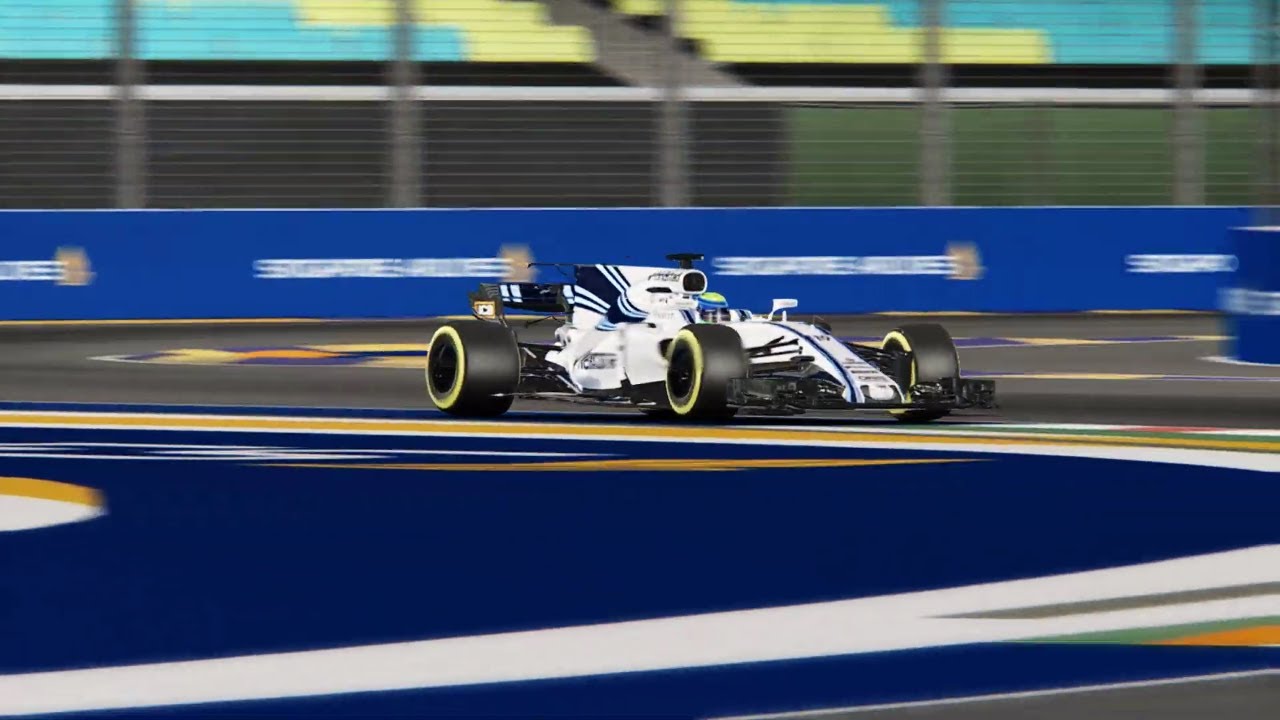 ASSETTO CORSA | F1 2017 WILLIAMS MASSA HOTLAP | SINGAPORE NIGHT - YouTube