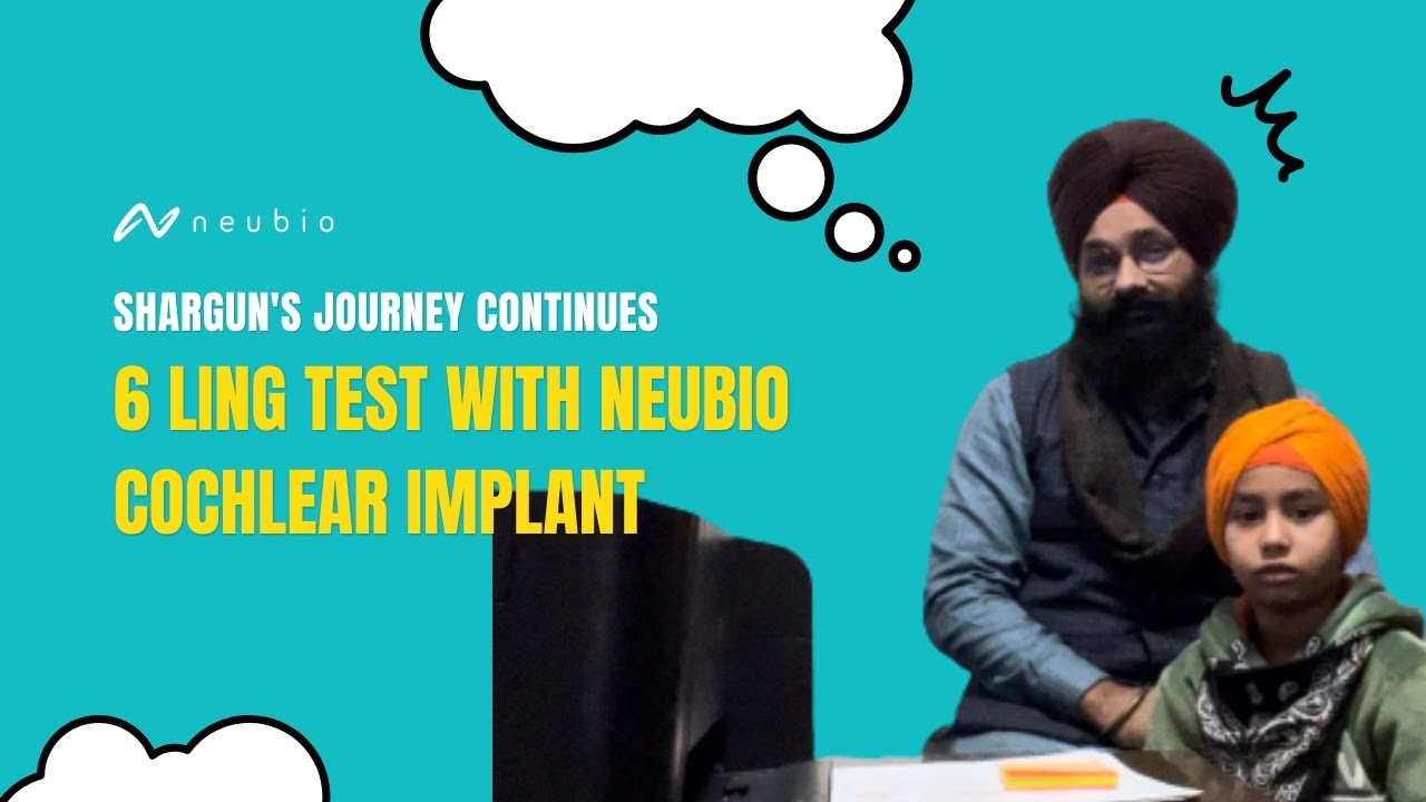 Shargun's 6 Ling Test with Neubio Cochlear Implant - YouTube