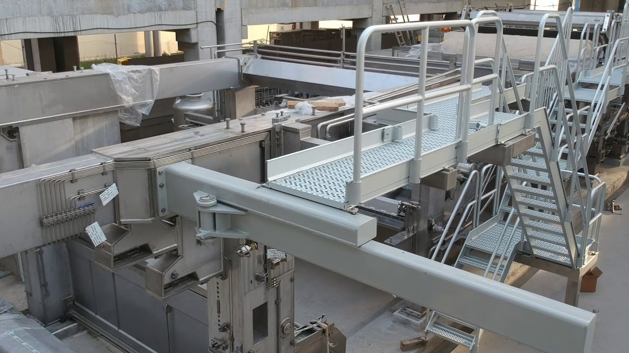 Recard tissue paper machine - Work in progress - YouTube